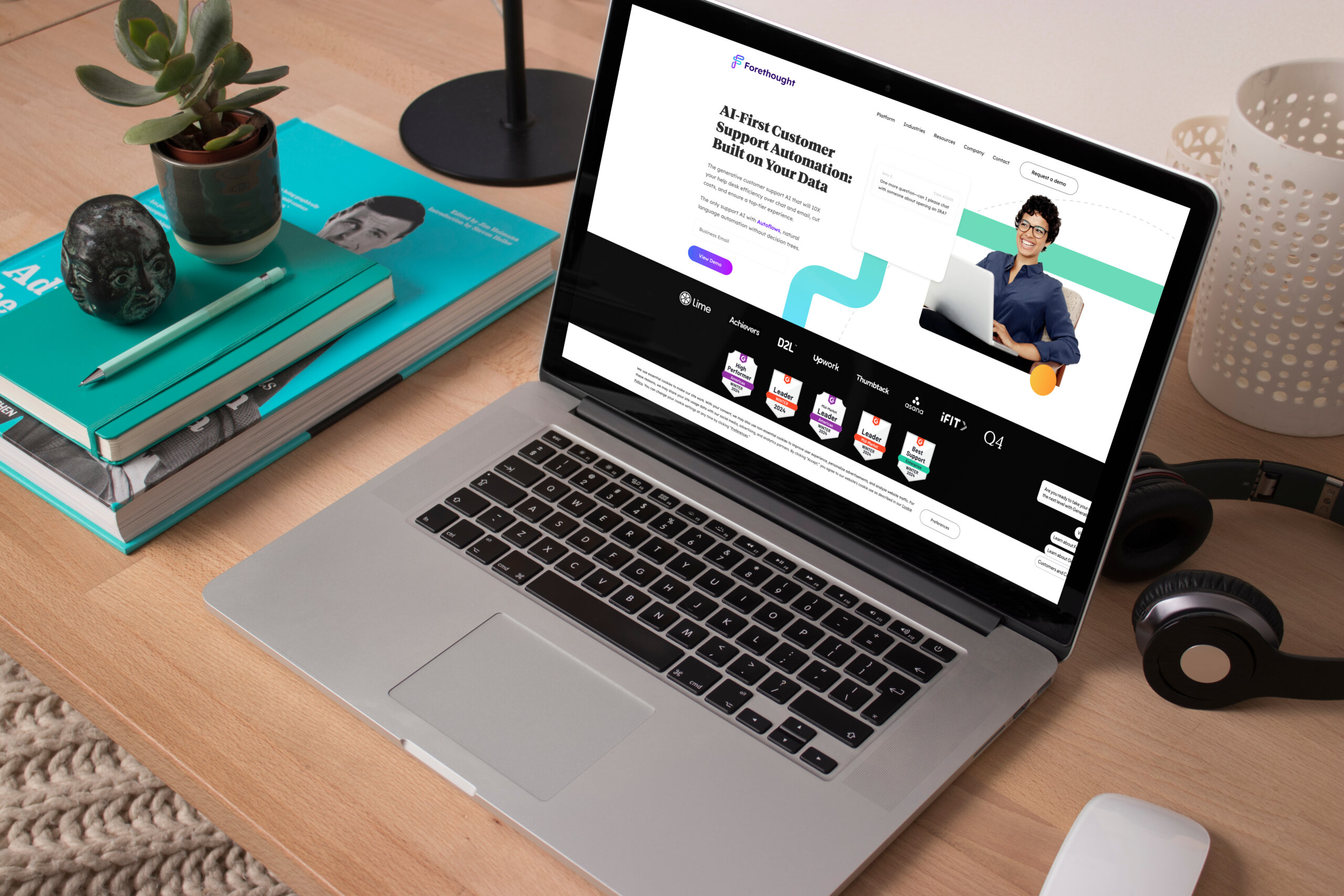 Case study for Forethought.ai: WordPress support with bug fixing, new features & more - Acclaim